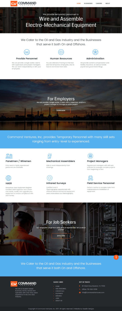 Command Ventures - Guedin Designs