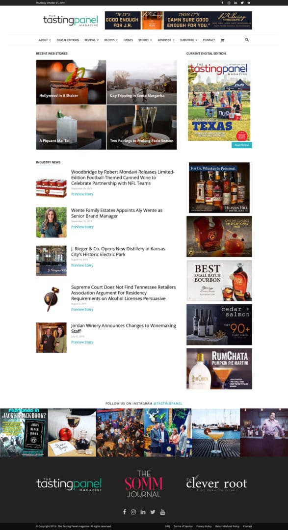 The Tasting Panel Magazine - Guedin Designs